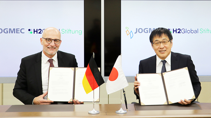JOGMEC and H2Global sign MoU to promote the clean H 2 society | H2TECH